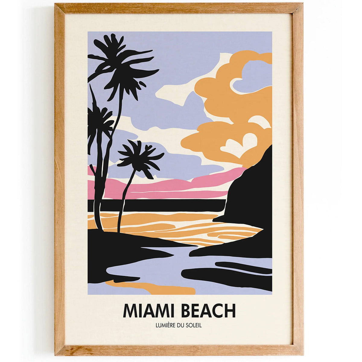 Miami Beach Florida Poster — HypeSheriff US