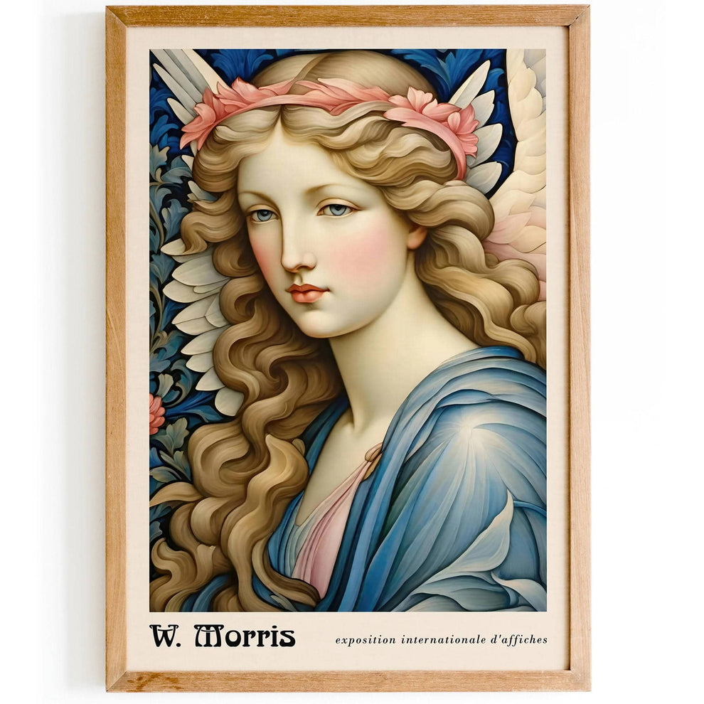 Romantic Angel W. Morris Art Print – HypeSheriff