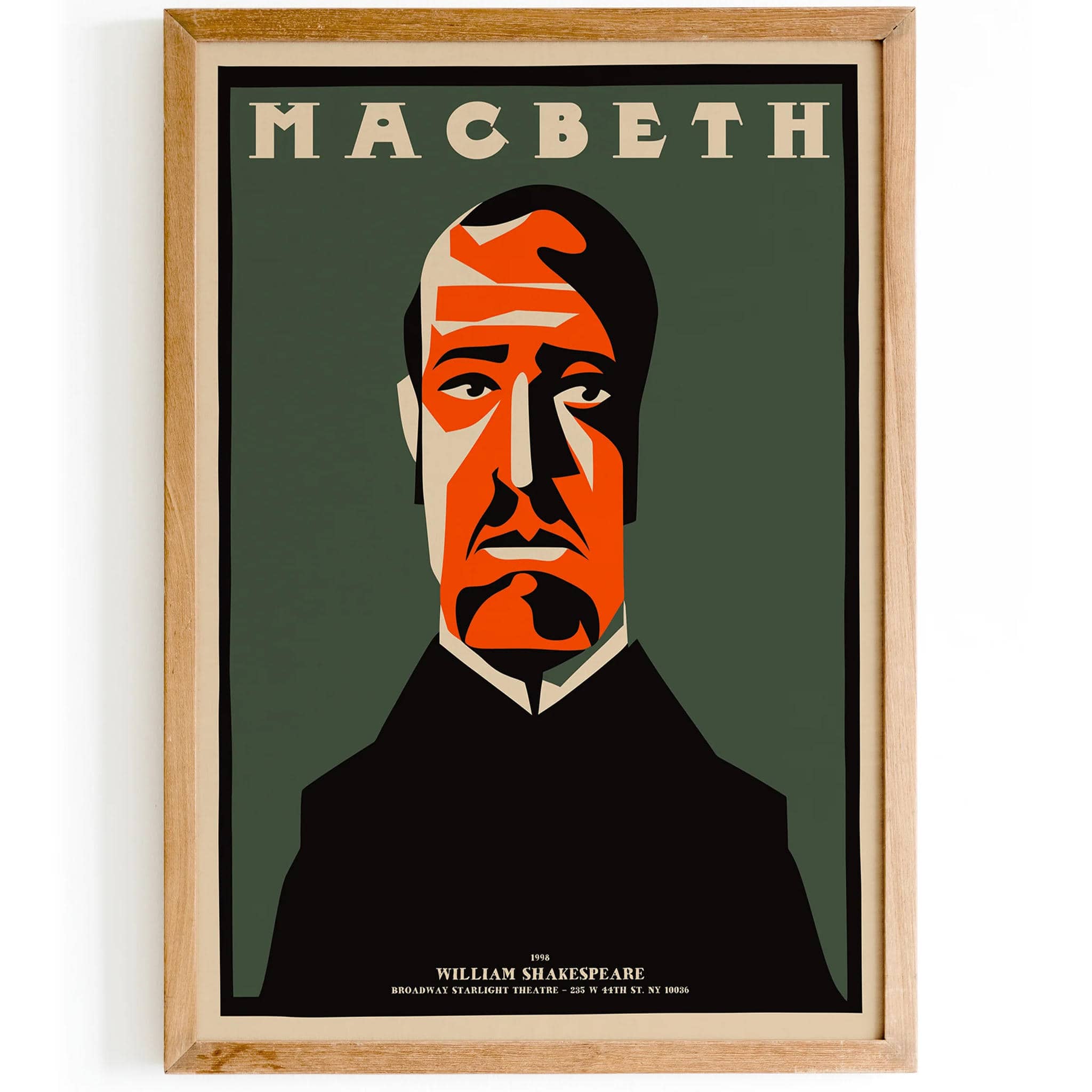 Macbeth Shakespeare 1998 Poster – HypeSheriff