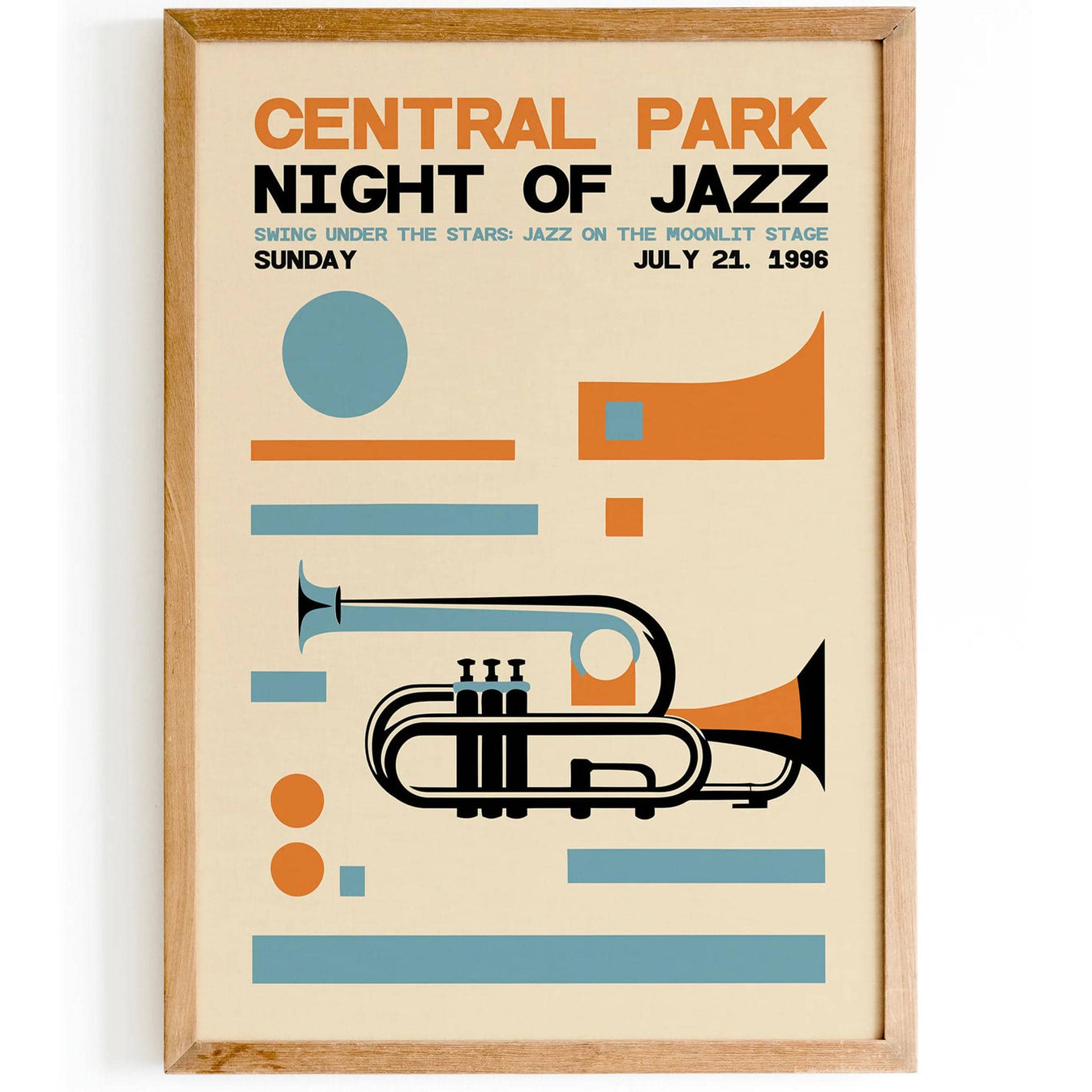 Central Park NIGHT OF JAZZ Poster – HypeSheriff