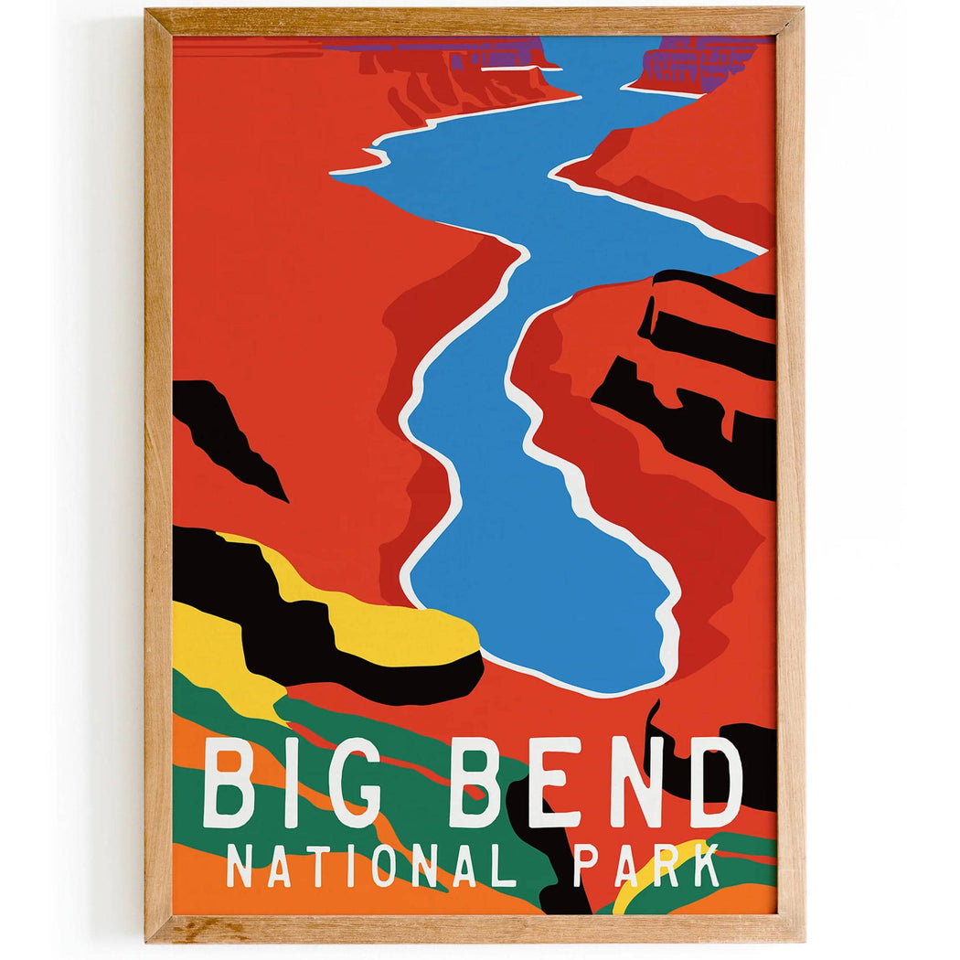 Big Bend National Park Poster — HypeSheriff