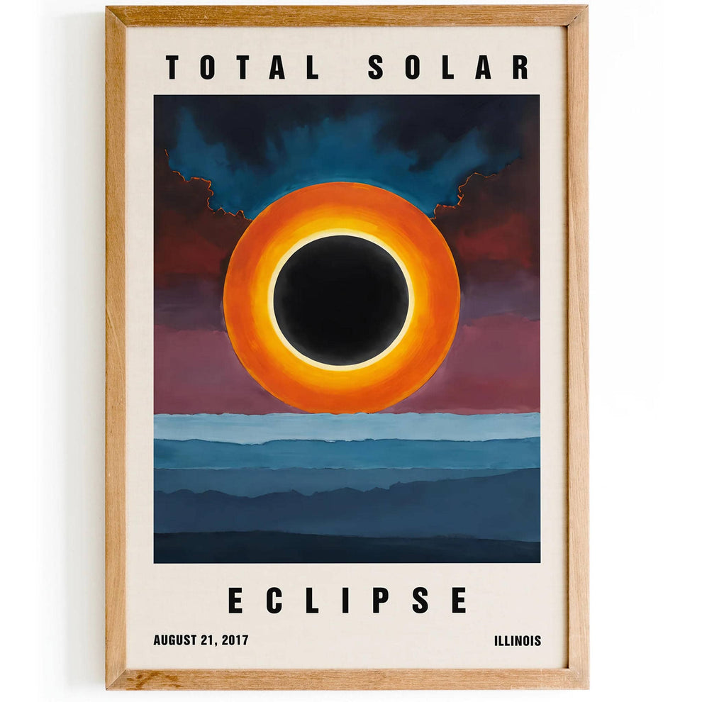 Total Eclipse Illinois 2017 Poster – HypeSheriff