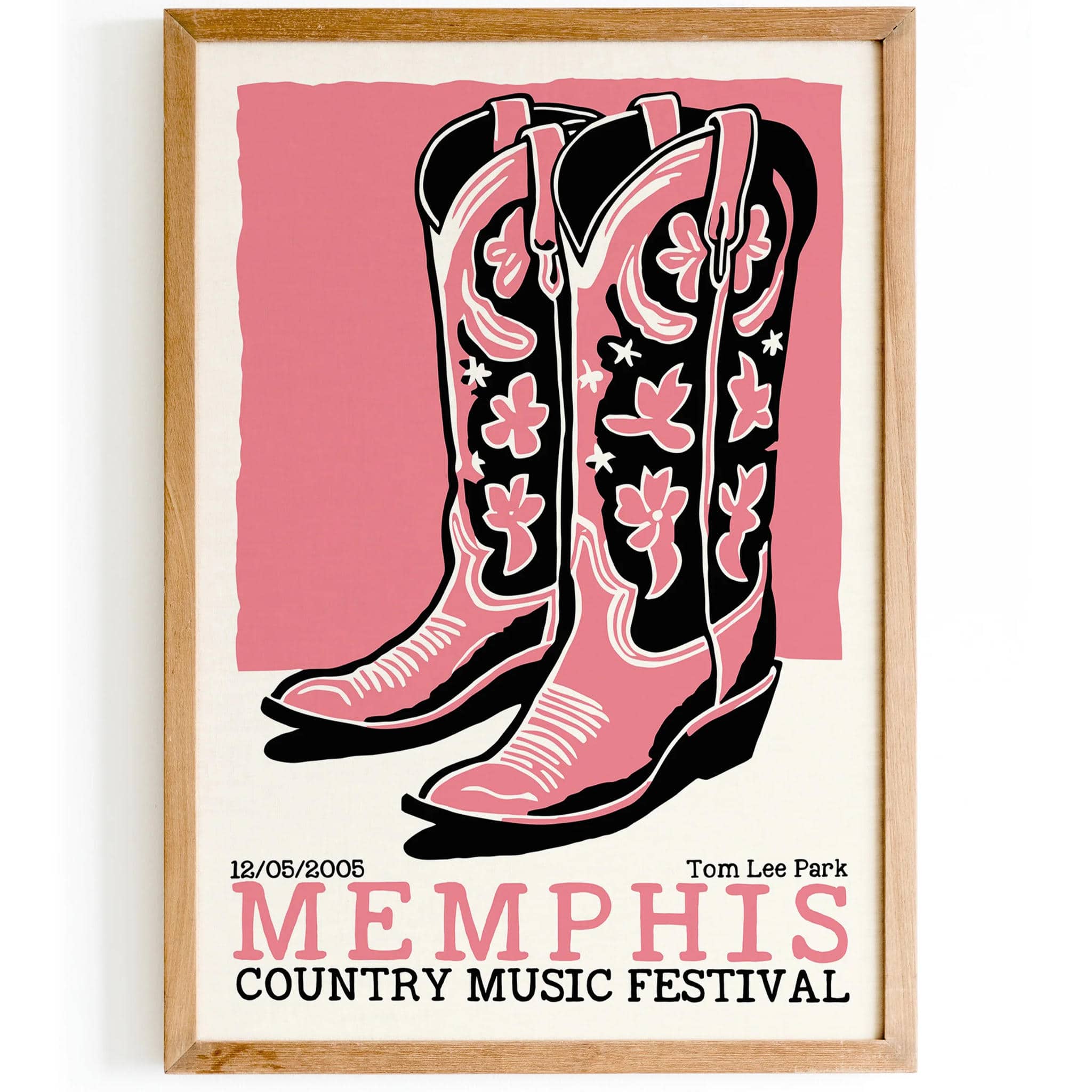 Memphis Country Music Festival Poster – HypeSheriff