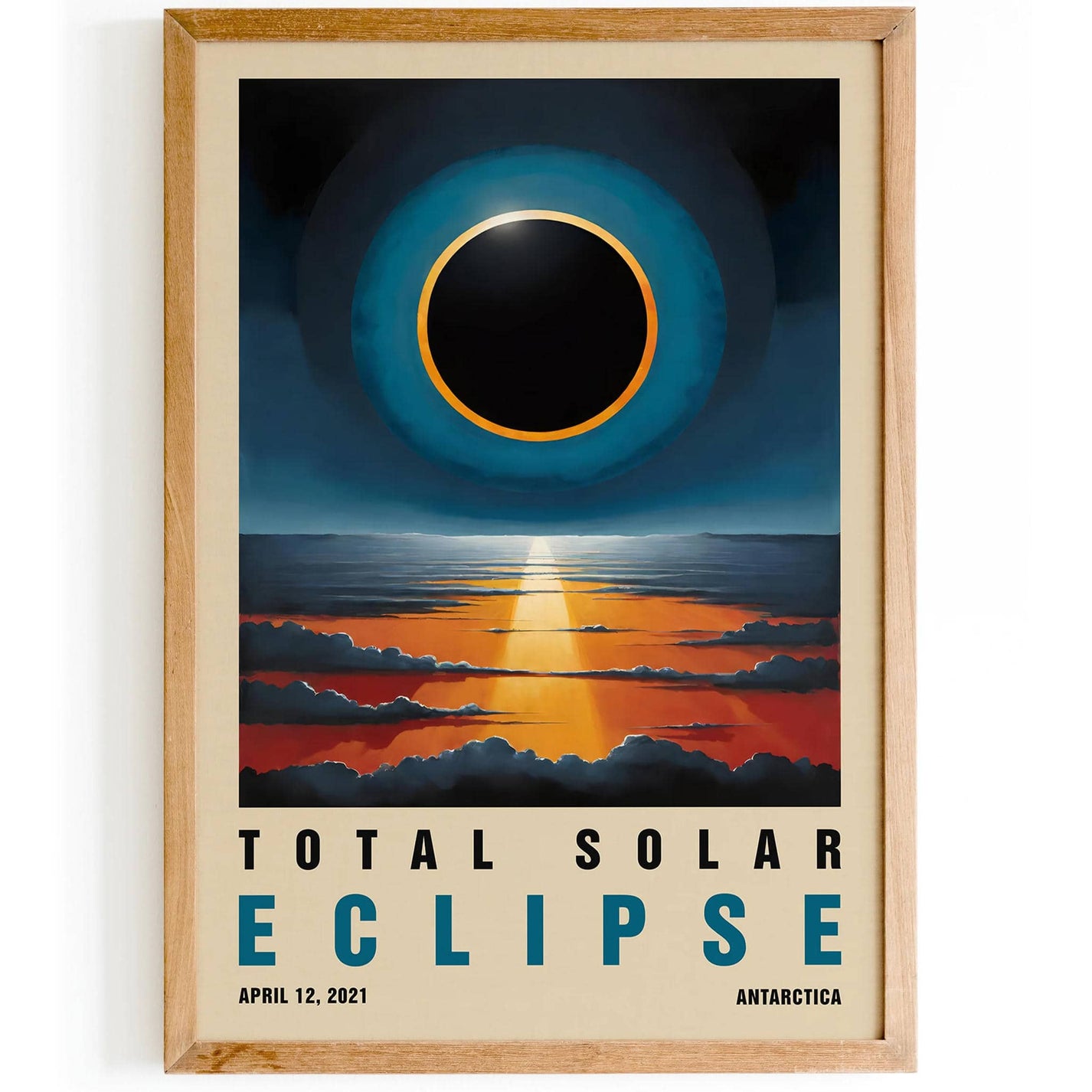 Solar Eclipse Antarctica Poster – HypeSheriff