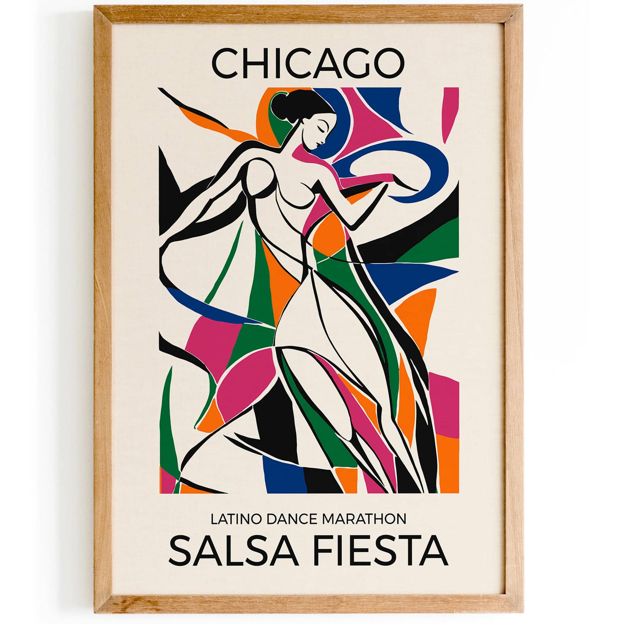 Chicago Salsa Fiesta Music Poster – HypeSheriff