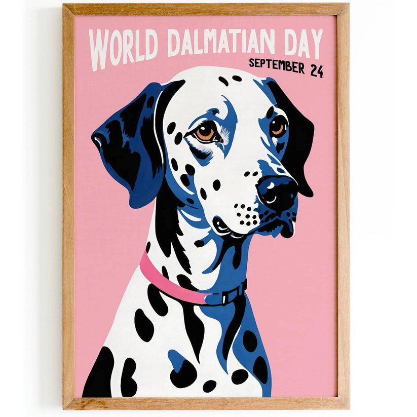 World Dalmatian Day Wall Art Print – HypeSheriff