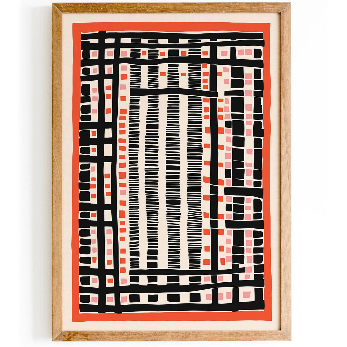 Retro Geometric Abstract Art Print – HypeSheriff