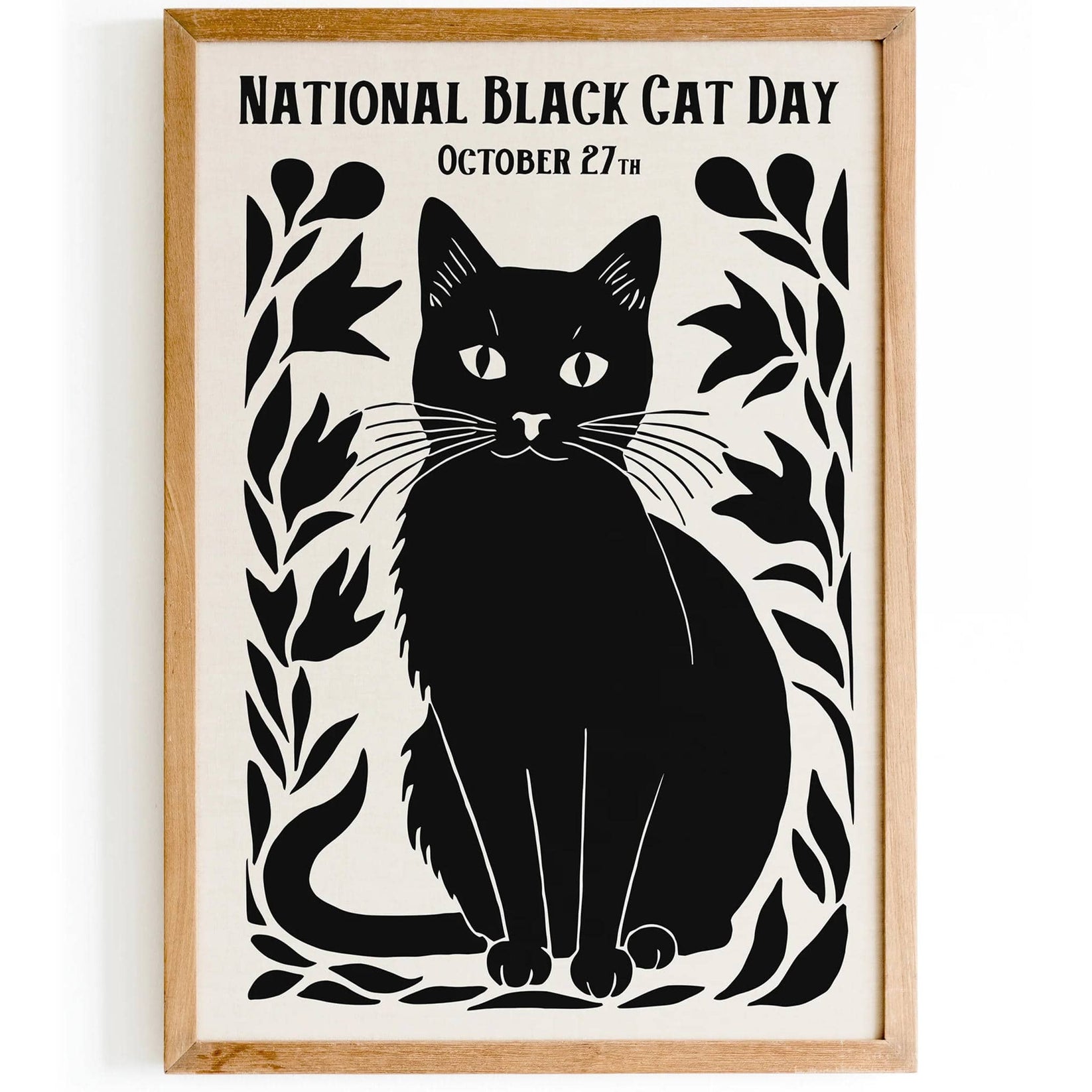 Black Cat Poster – HypeSheriff