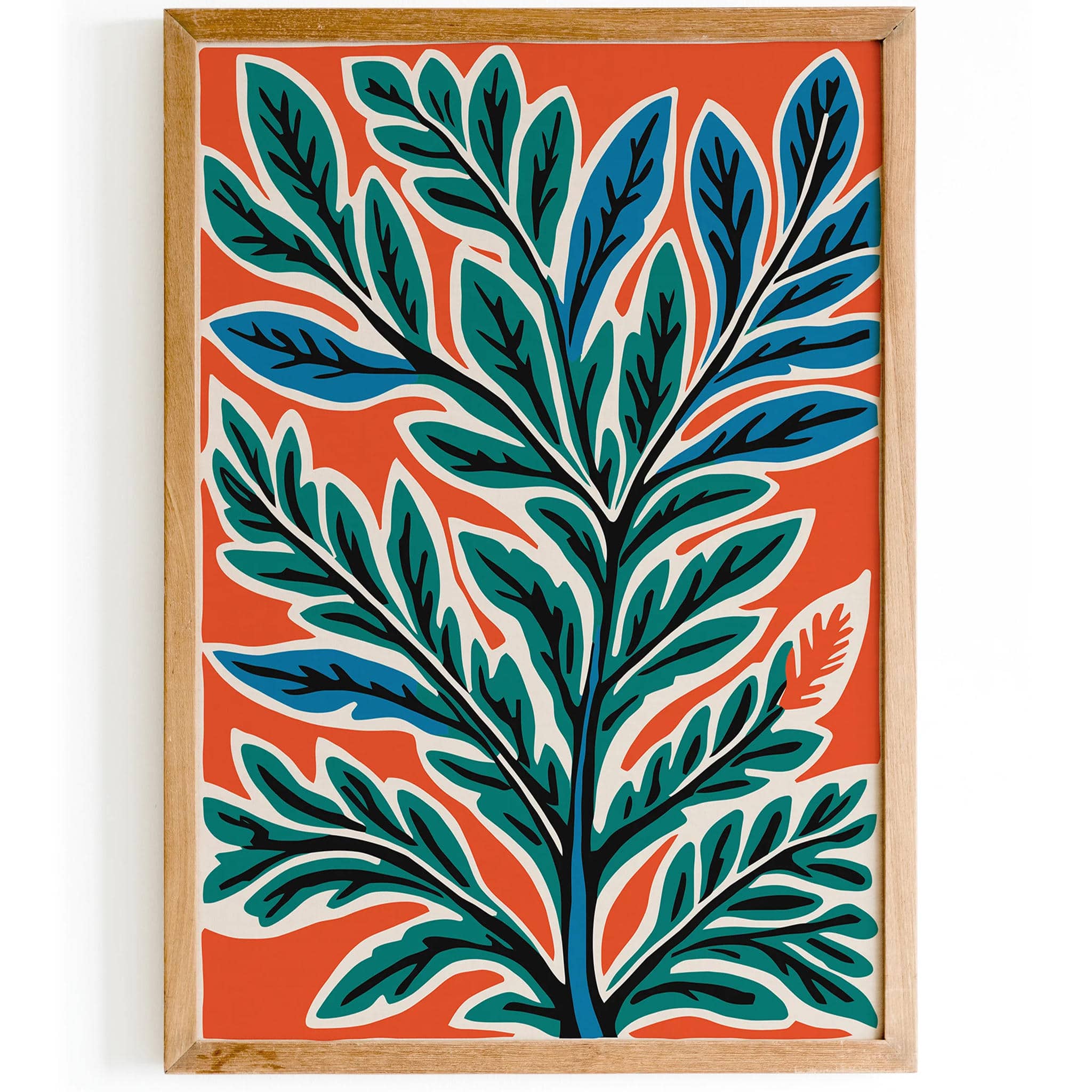 Botanical Wall Art, Foliage Poster for Home Decor – HypeSheriff