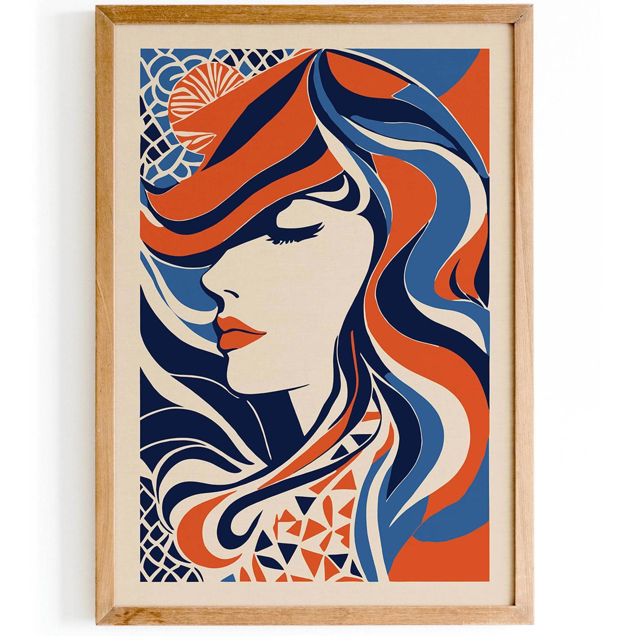 Retro Fashion Woman Poster – HypeSheriff