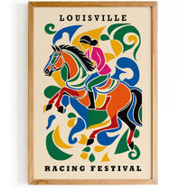 Louisville Racing Festival Art Print – HypeSheriff