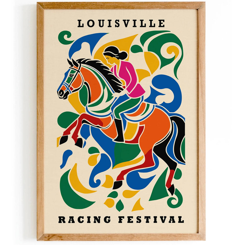 Louisville Racing Festival Art Print – HypeSheriff