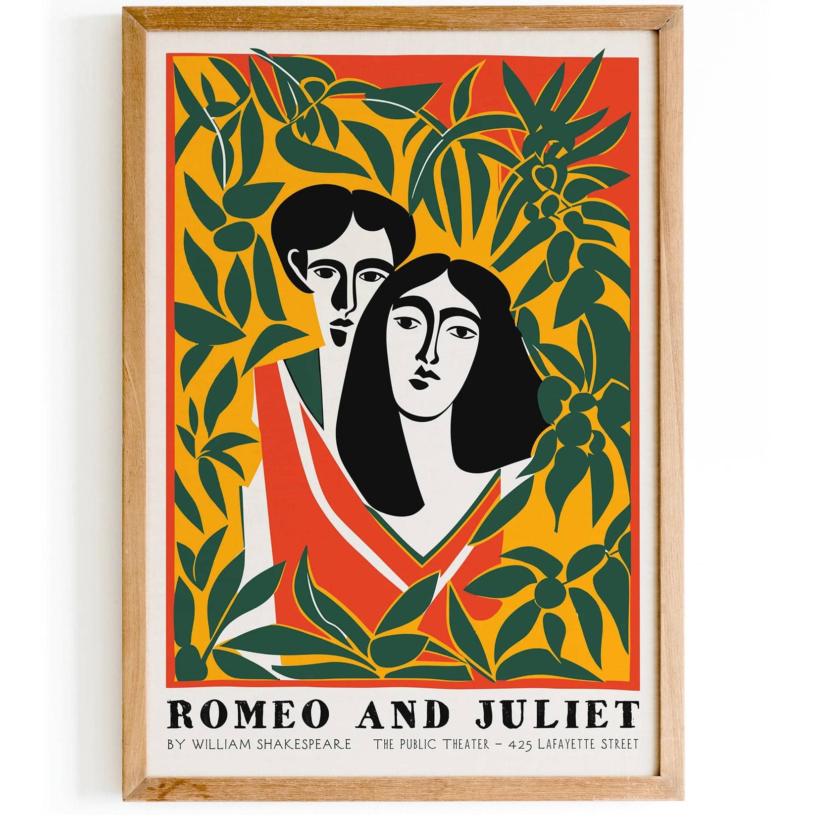 Shakespeare Romeo and Juliet Poster – HypeSheriff