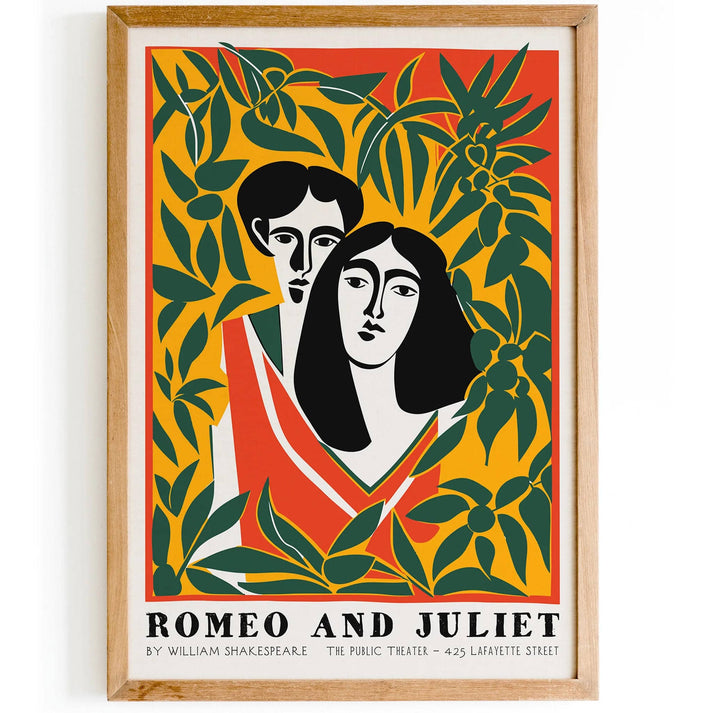 Shakespeare Romeo and Juliet Poster – HypeSheriff