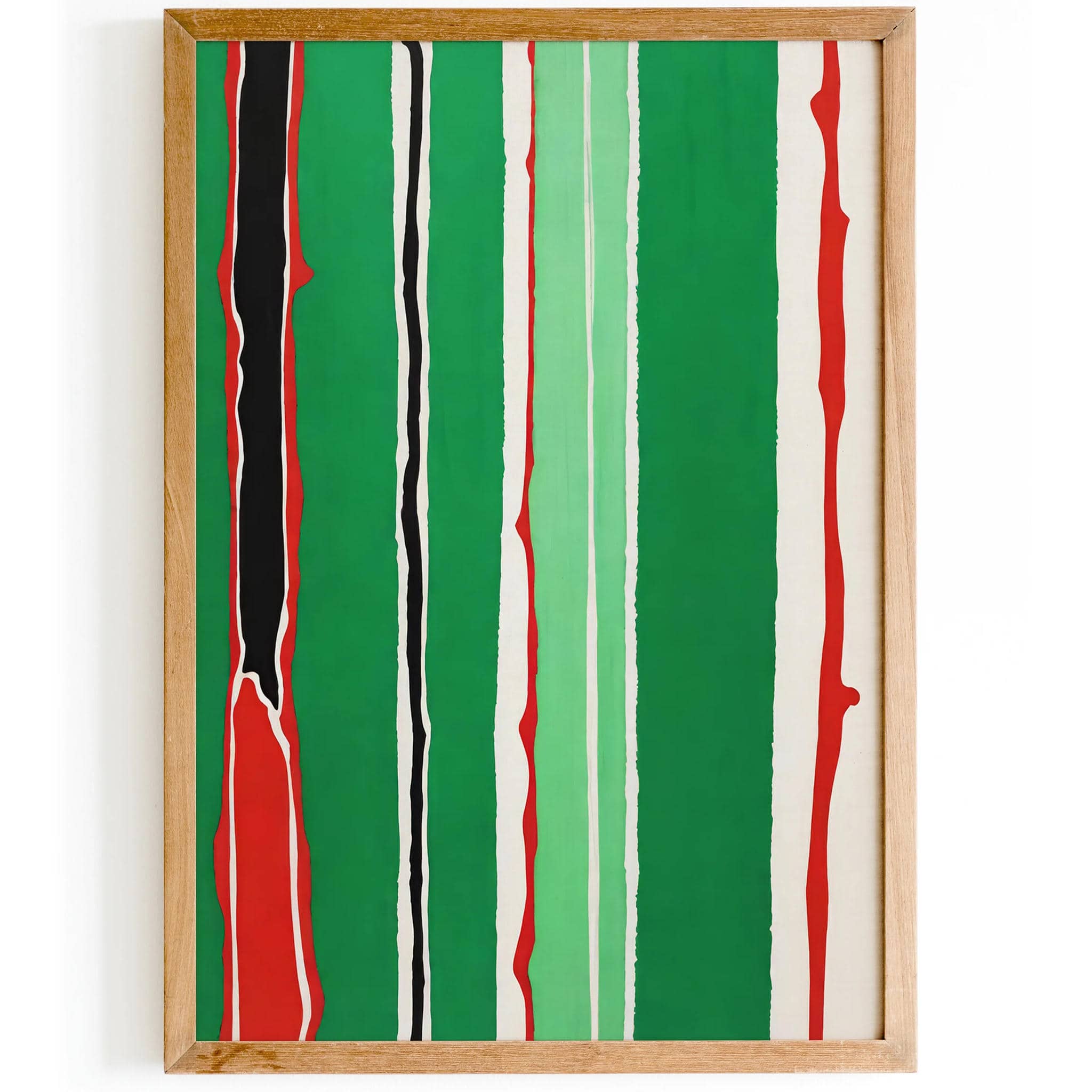 Mid-Century Modern Stripes Poster – HypeSheriff