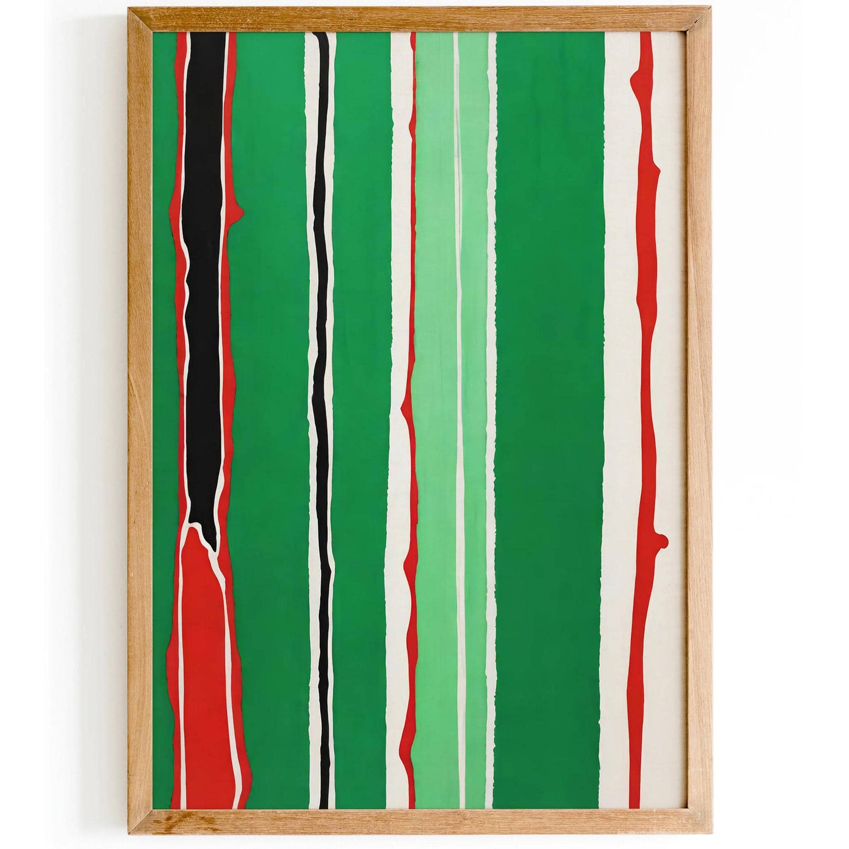 Mid-Century Modern Stripes Poster – HypeSheriff