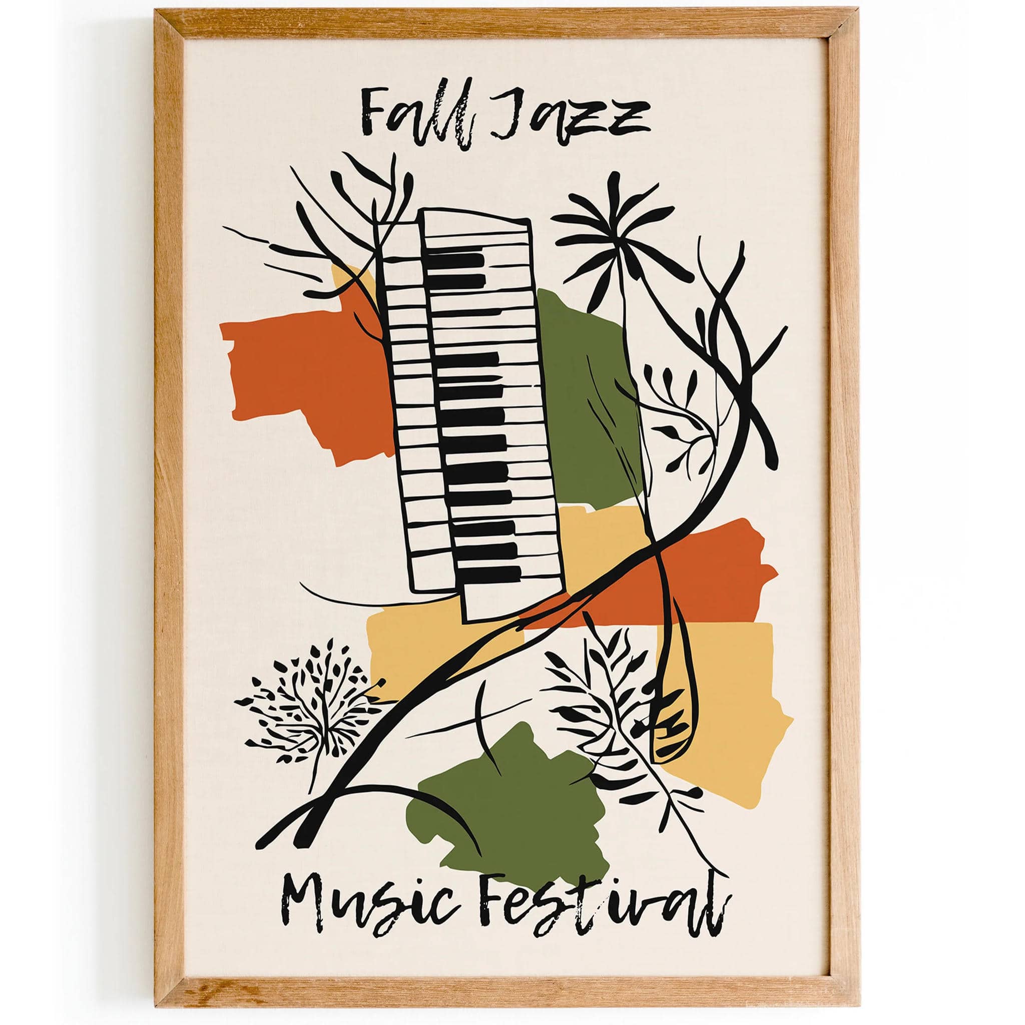Fall Jazz Music Festival NYC Poster – HypeSheriff