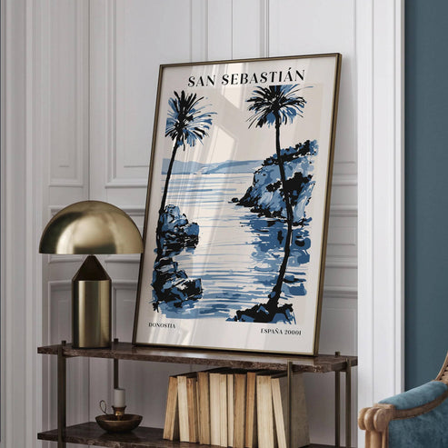 San Sebastian Donostia Poster – HypeSheriff