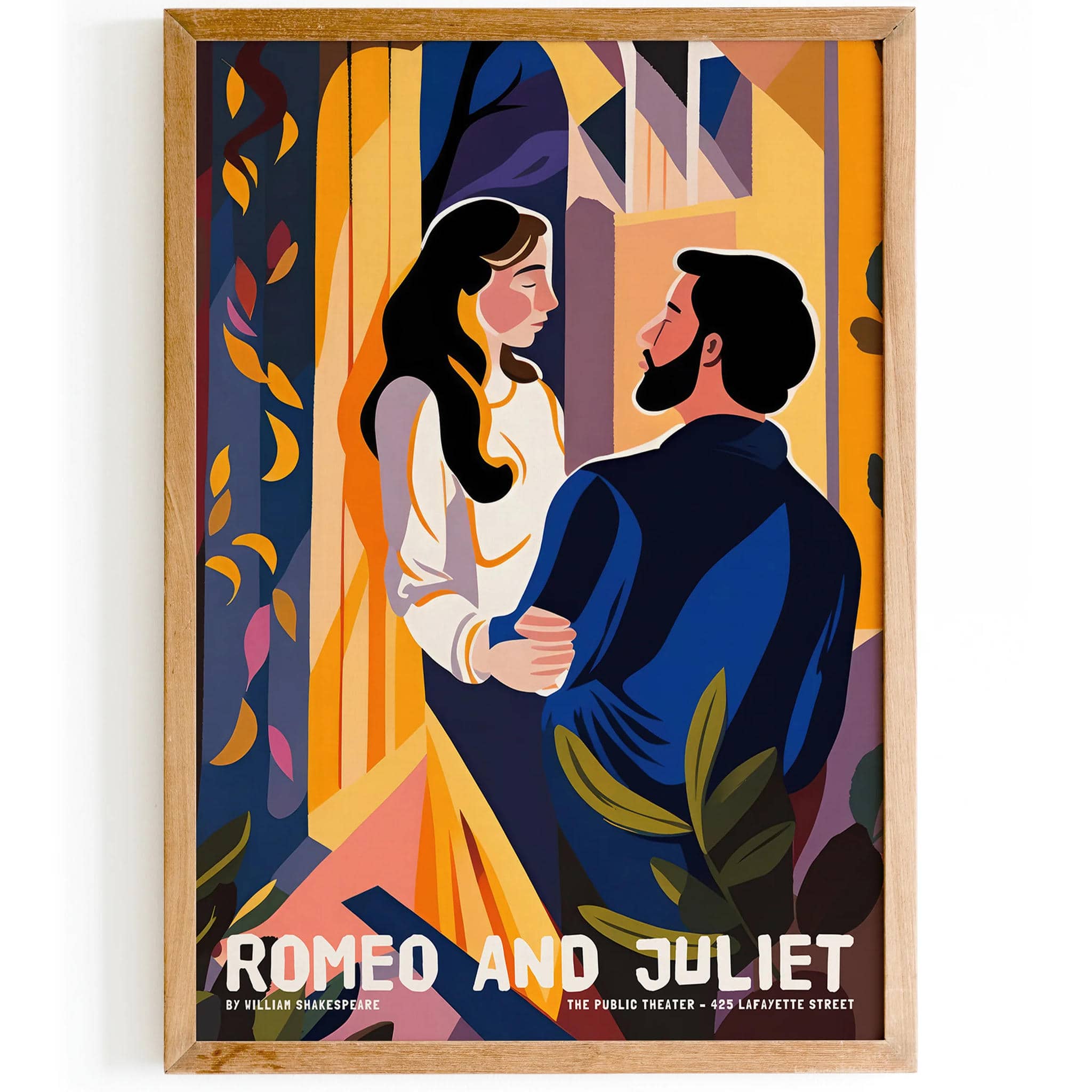 Romeo and Juliet Shakespeare Modern Theater Poster – HypeSheriff