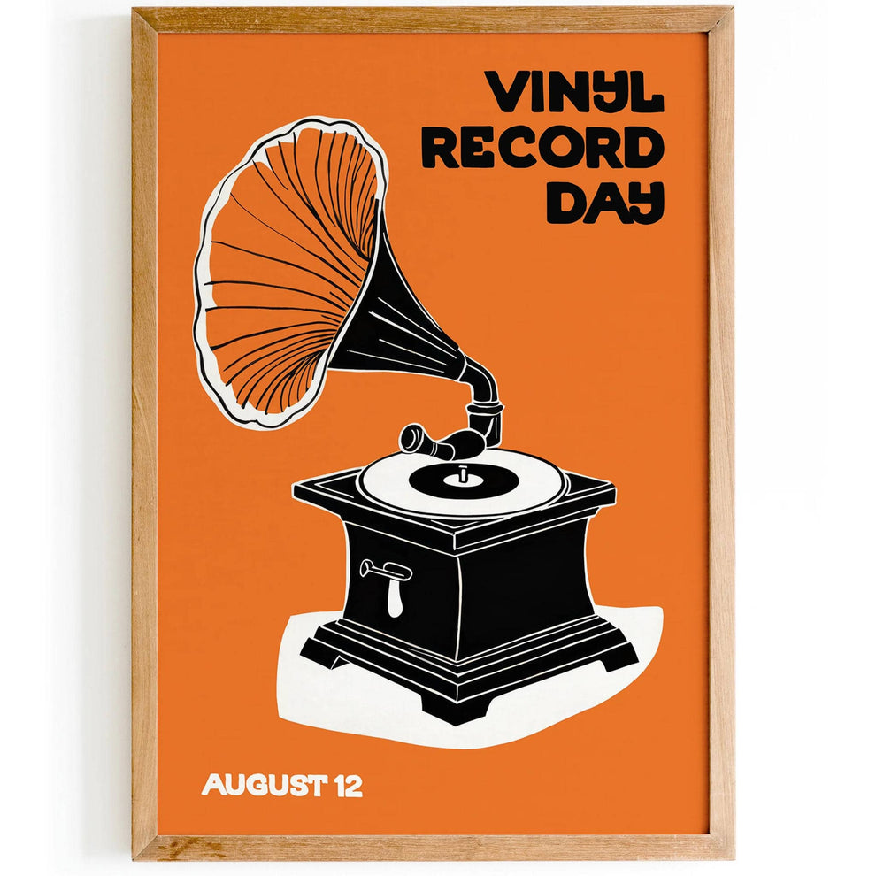 Vinyl Record Day - Orange Poster – HypeSheriff