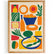 Abstract Retro Kitchen Still Life Art Print – HypeSheriff