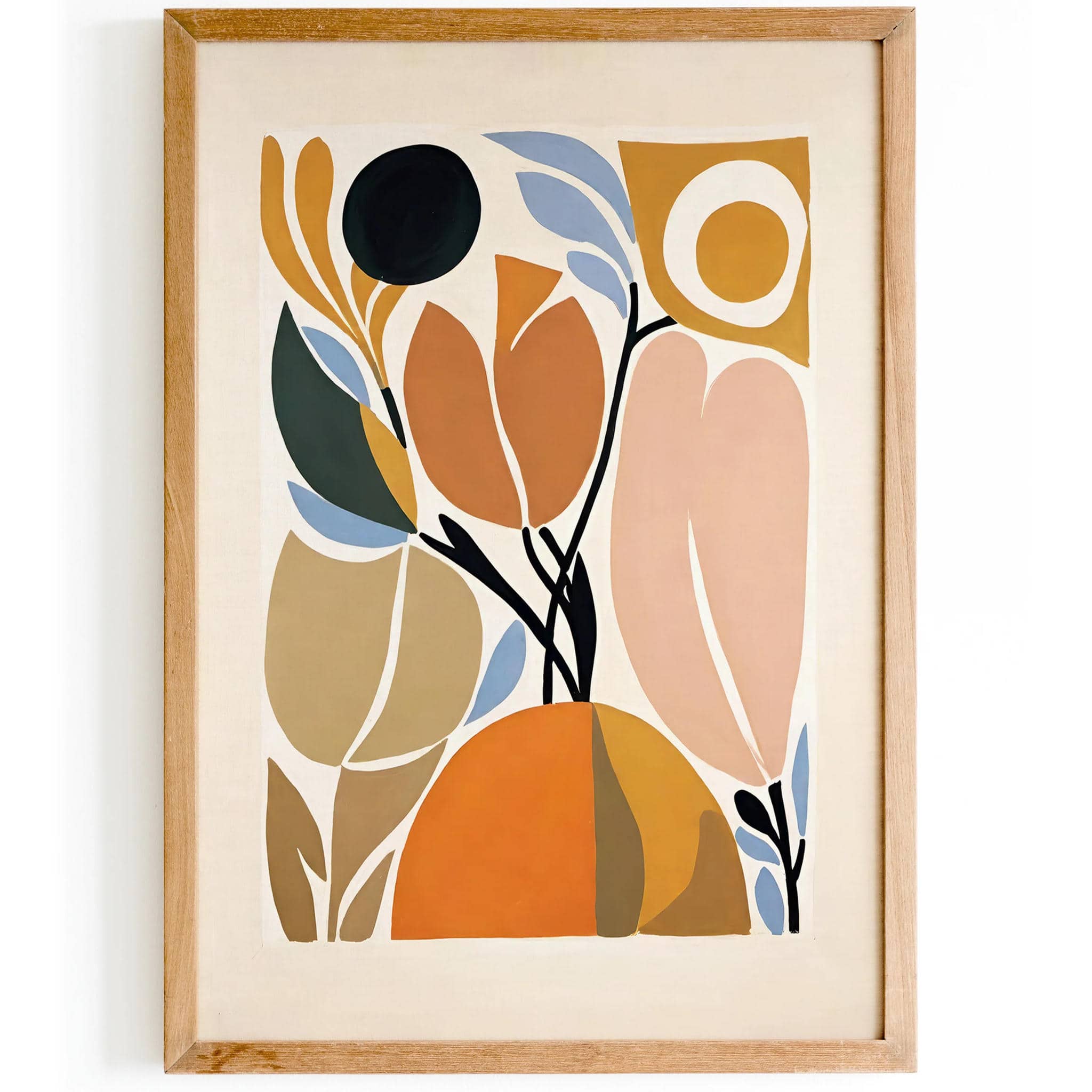 Scandinavian Abstract Nature Poster – HypeSheriff