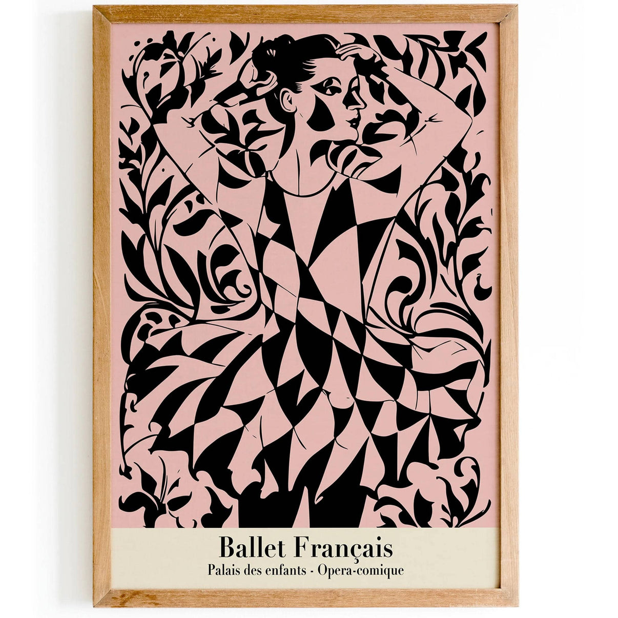 Ink Ballerina Wall Art Print – HypeSheriff