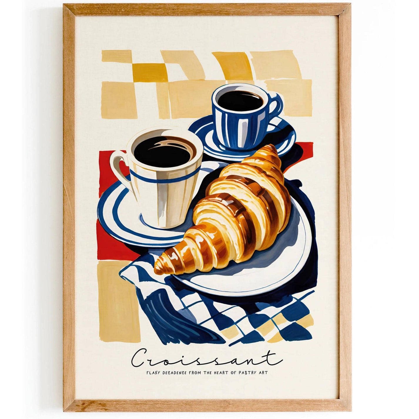 French Breakfast Wall Art Print – HypeSheriff