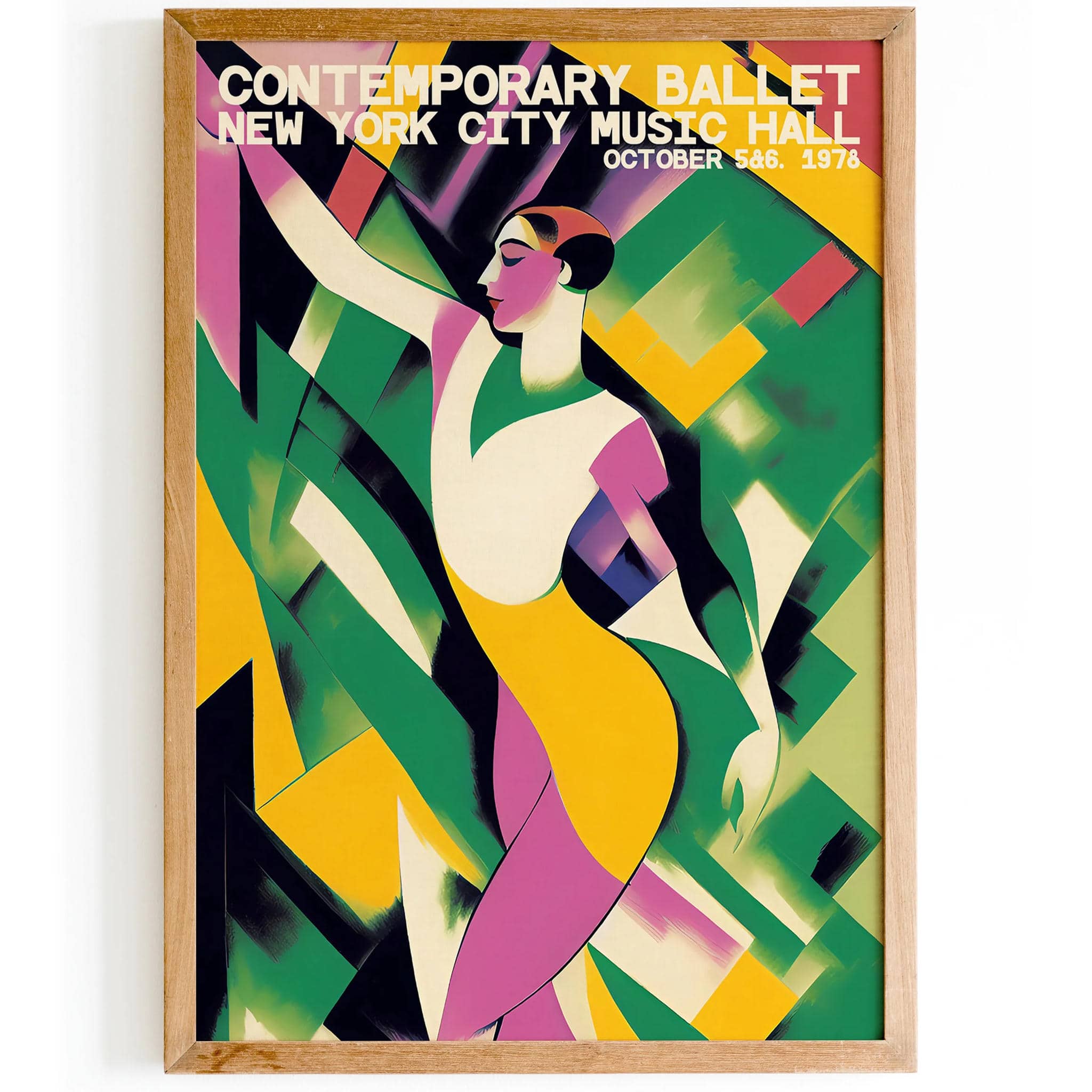 NYC Music Hall Retro Poster – HypeSheriff