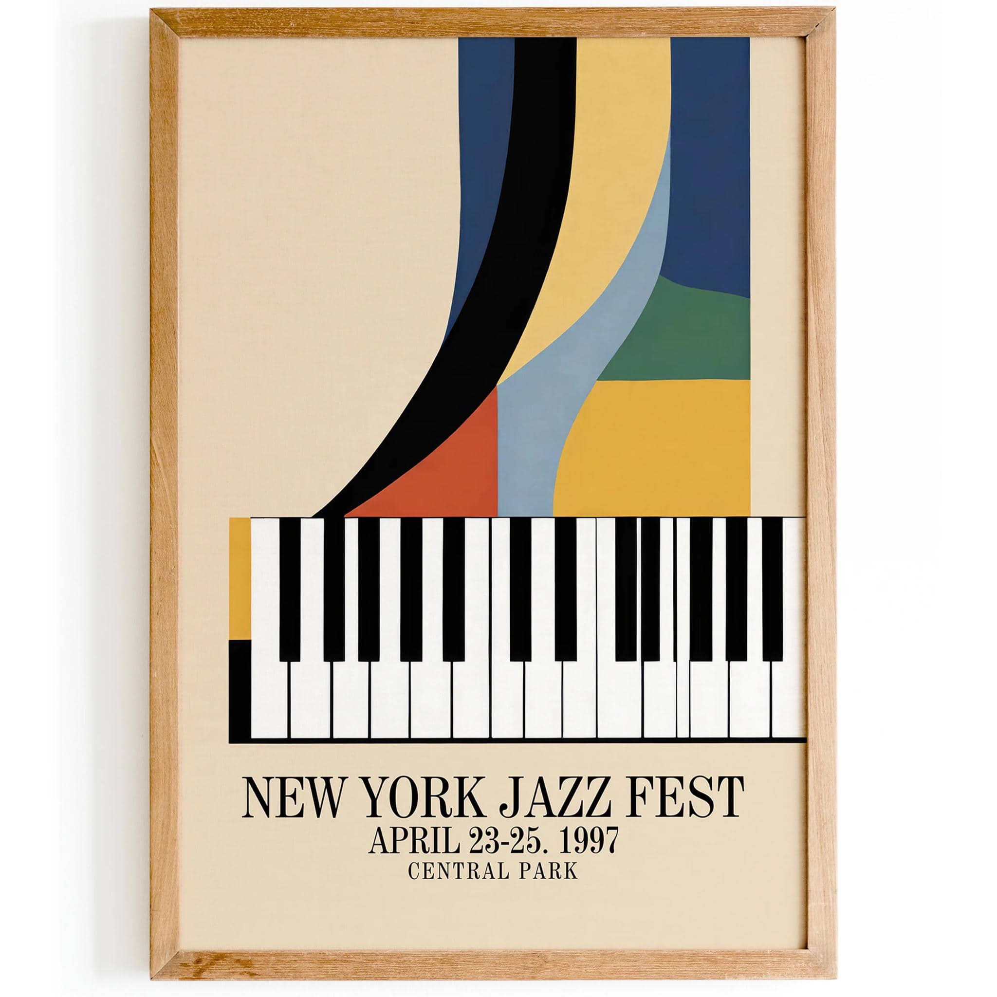 New York Jazz Fest 1997 Poster – HypeSheriff
