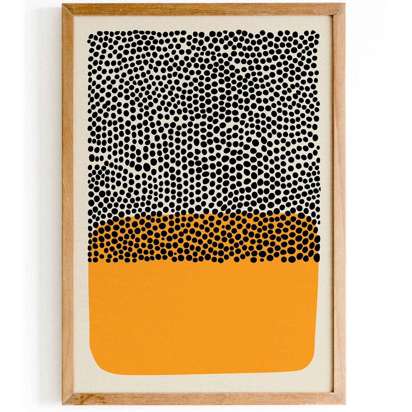 Yellow Mid Century Modern Poster – HypeSheriff