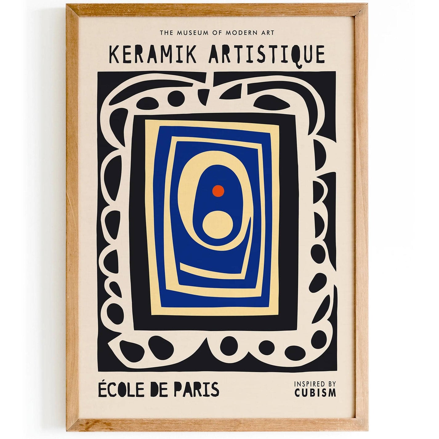 Ceramic Exhibition Abstract Poster – HypeSheriff