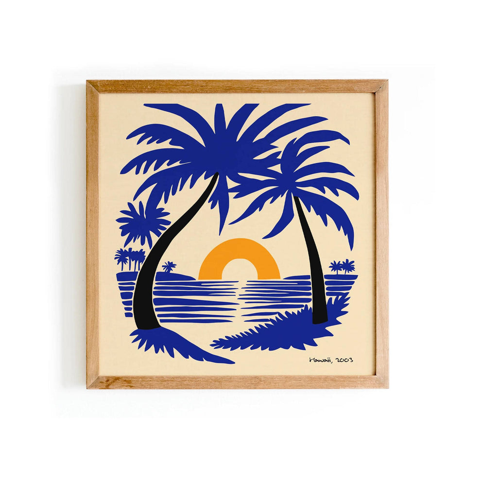 Hawaii Travel Square Art Print – HypeSheriff
