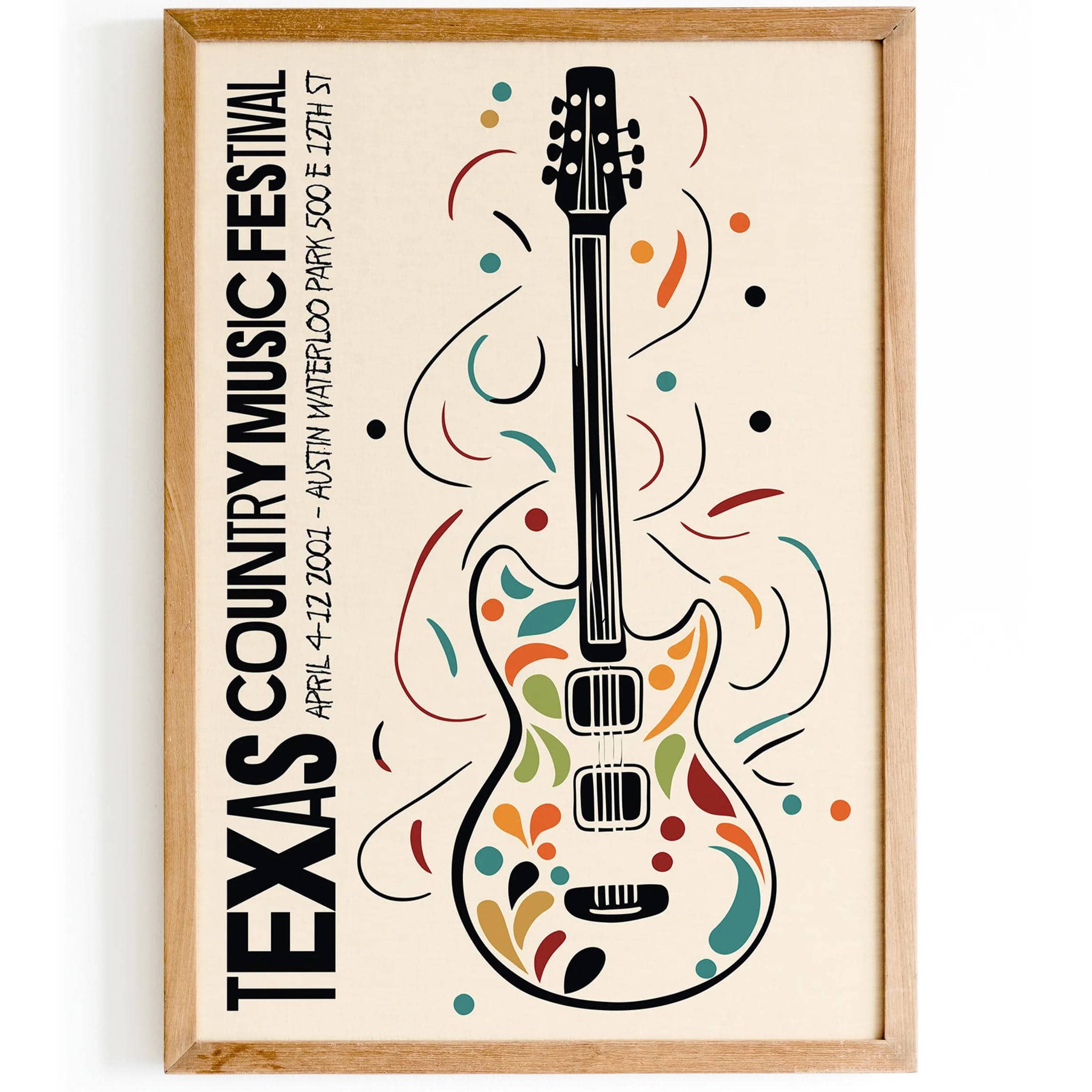 Texas Country Music Festival Poster – HypeSheriff