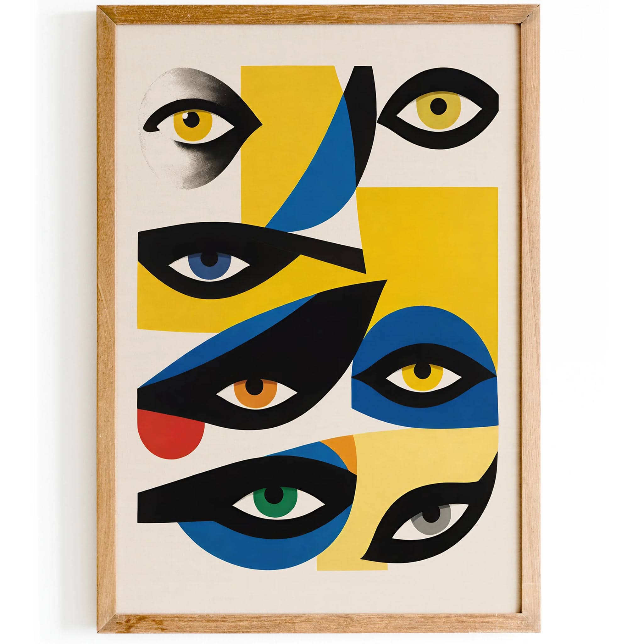 Pop-Art Eyes Retro Poster – HypeSheriff