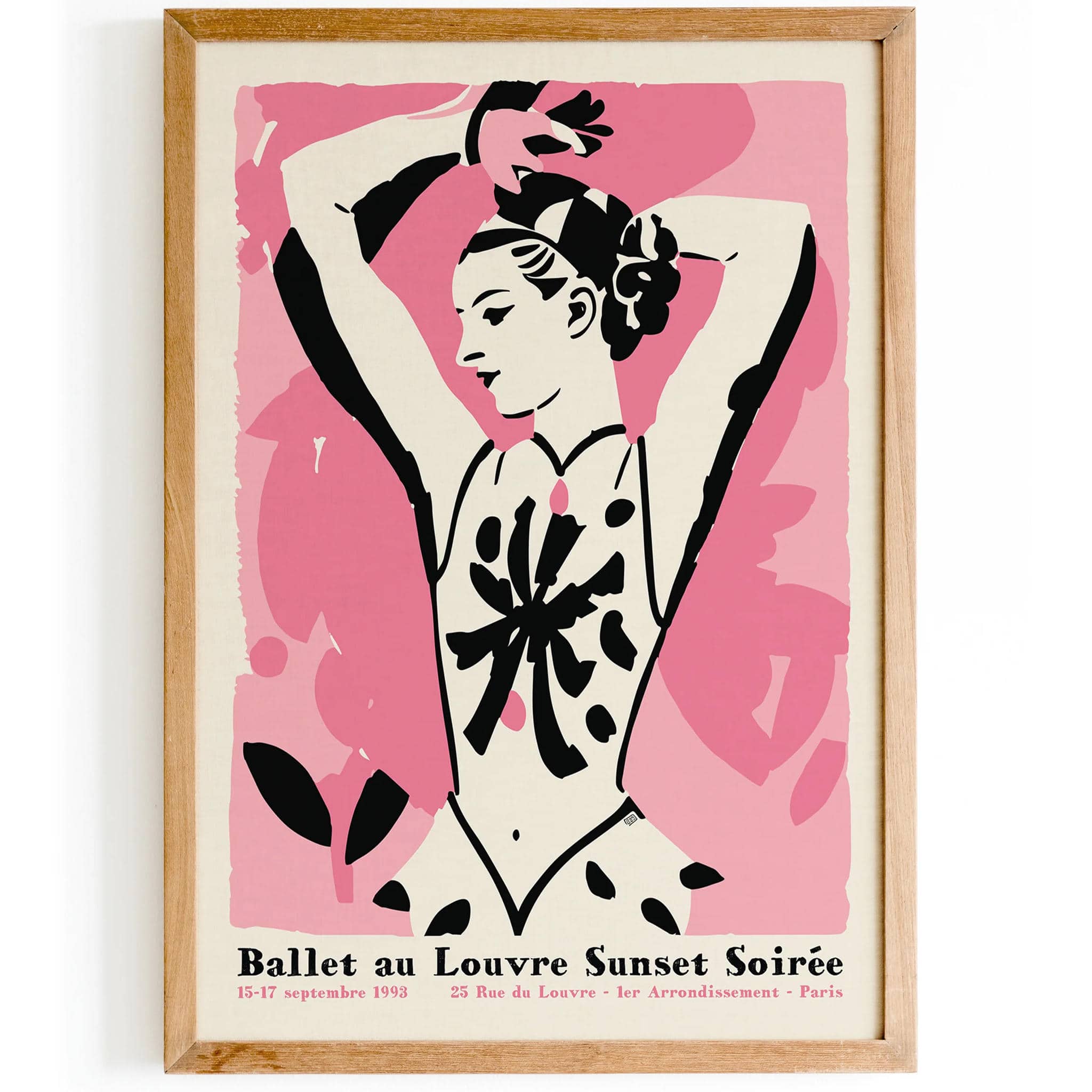 French Ballet 1993 Ballerina Poster – HypeSheriff