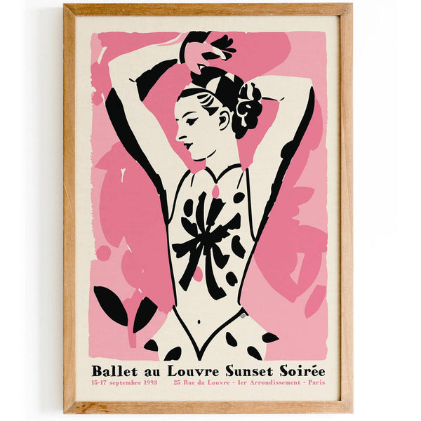 French Ballet 1993 Ballerina Poster – HypeSheriff