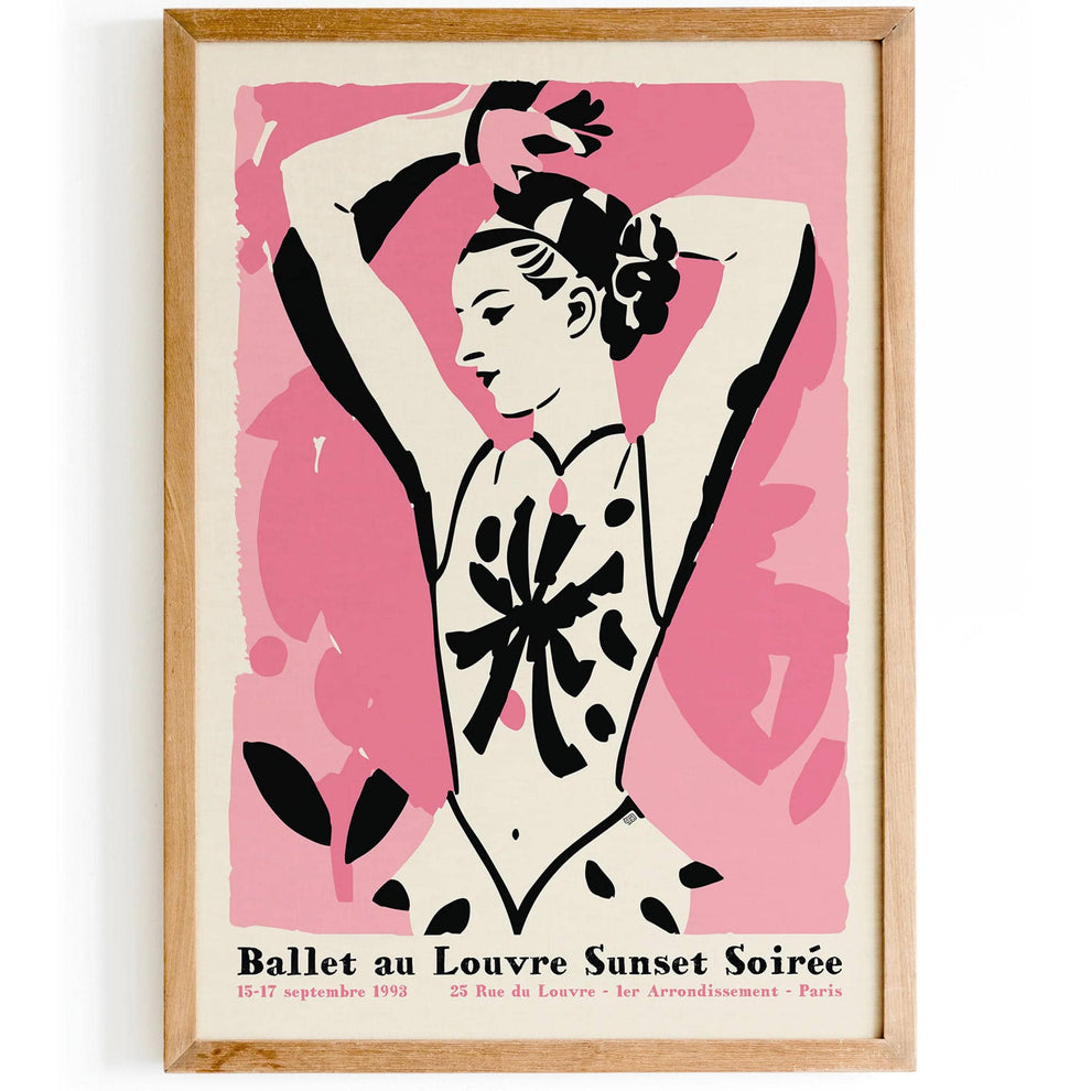 French Ballet 1993 Ballerina Poster – HypeSheriff