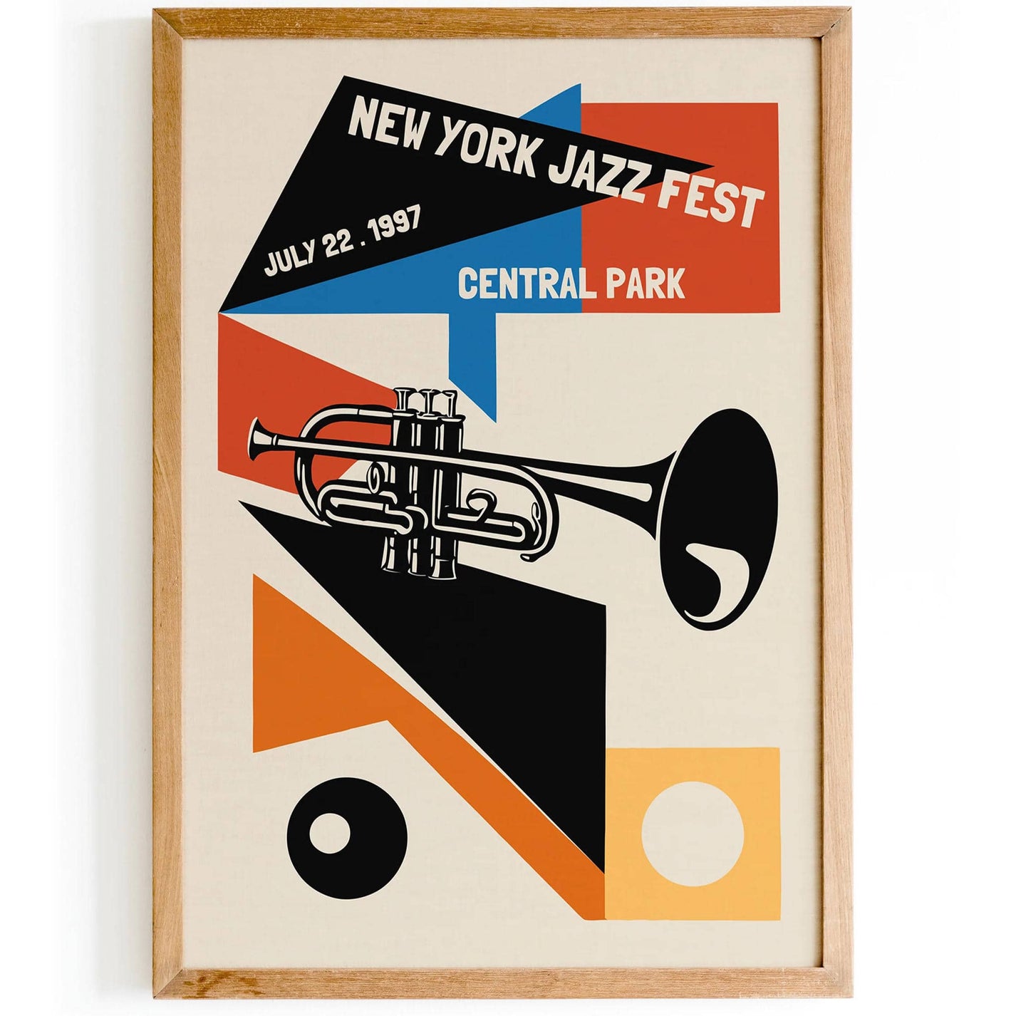 New York Jazz Fest 1997 Poster – HypeSheriff