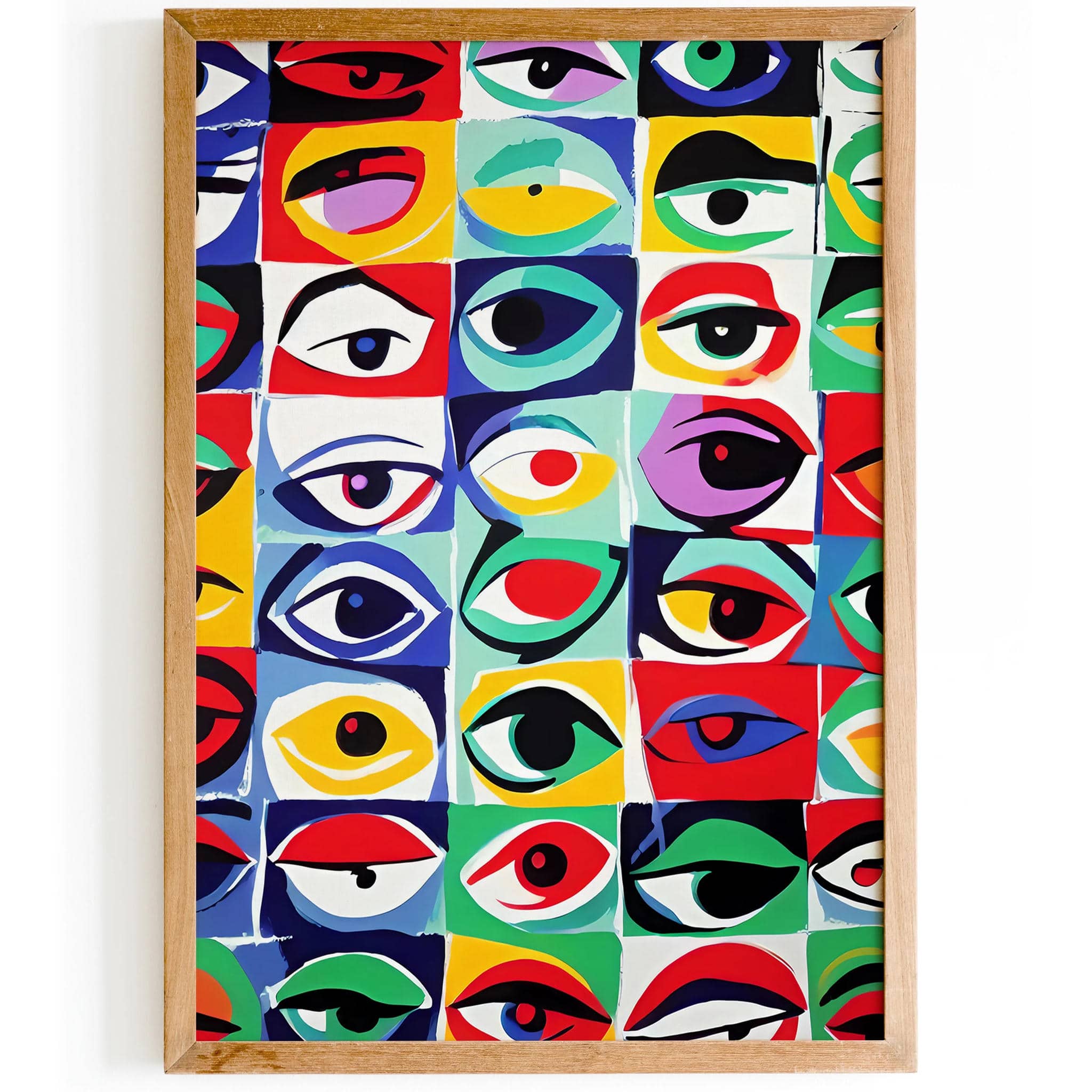 Pop-Art Stare Wall Art Print – HypeSheriff