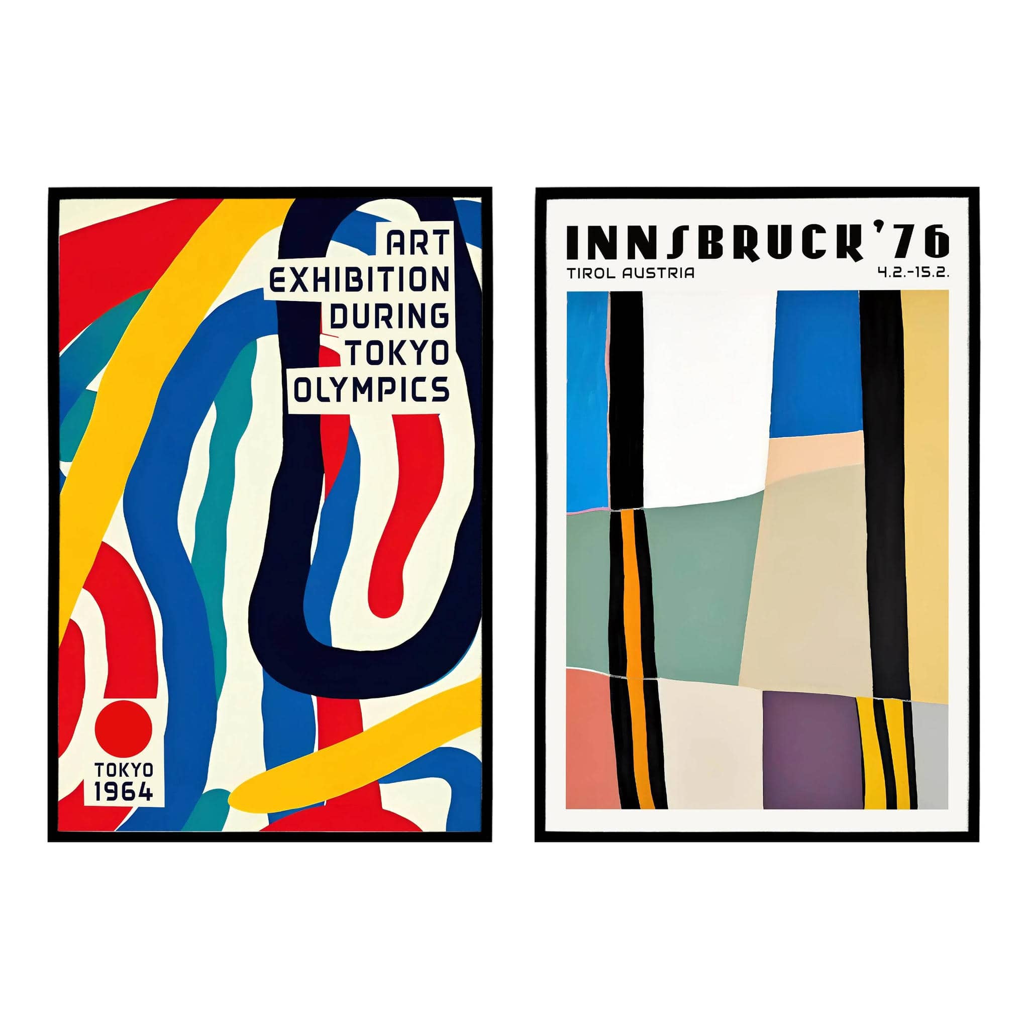 Set of 2 Olympic Games Posters – HypeSheriff