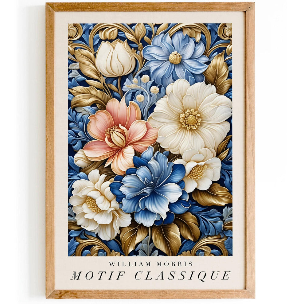 William Morris Victorian Botanicals Wall Art – HypeSheriff