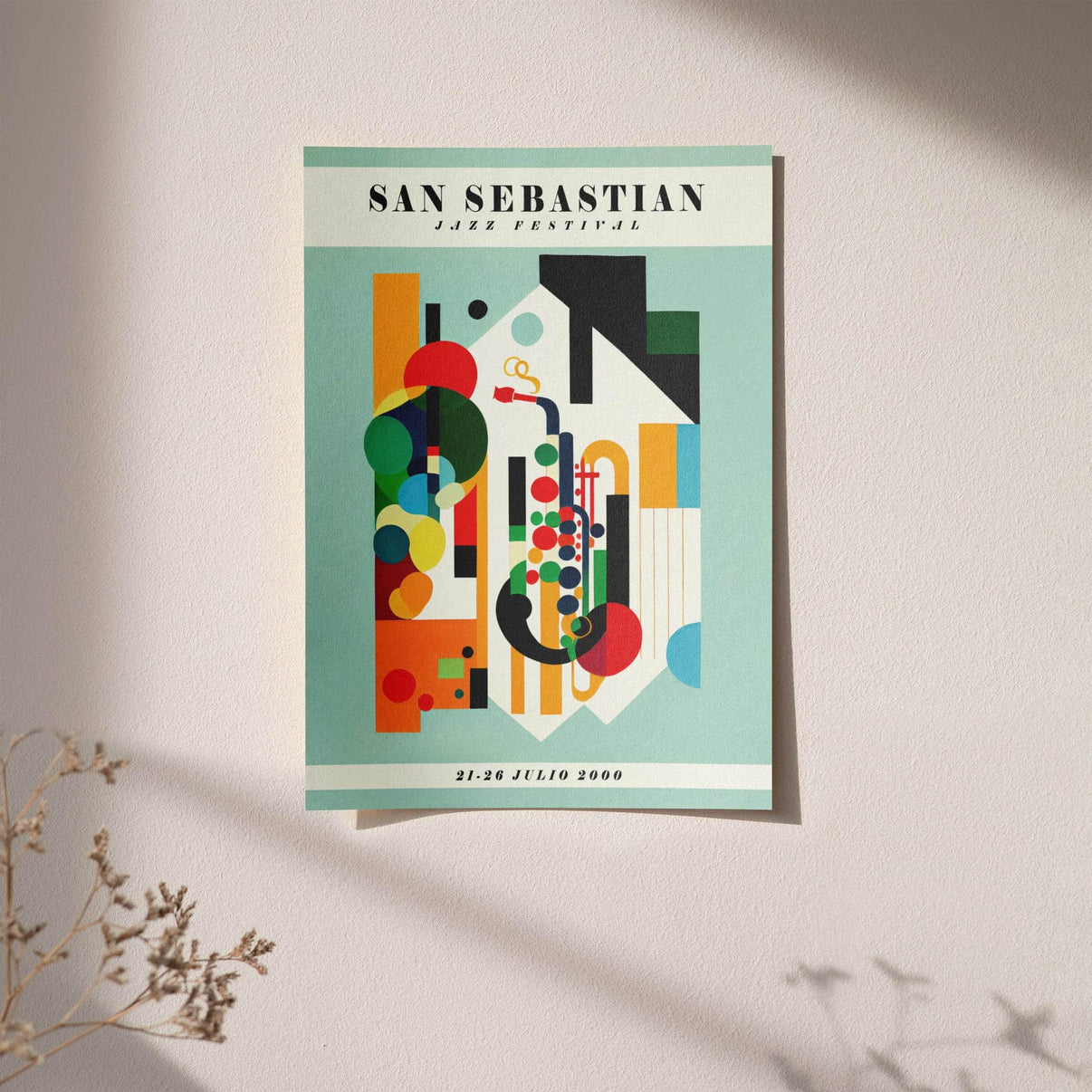 Mint San Sebastian Music Poster – HypeSheriff