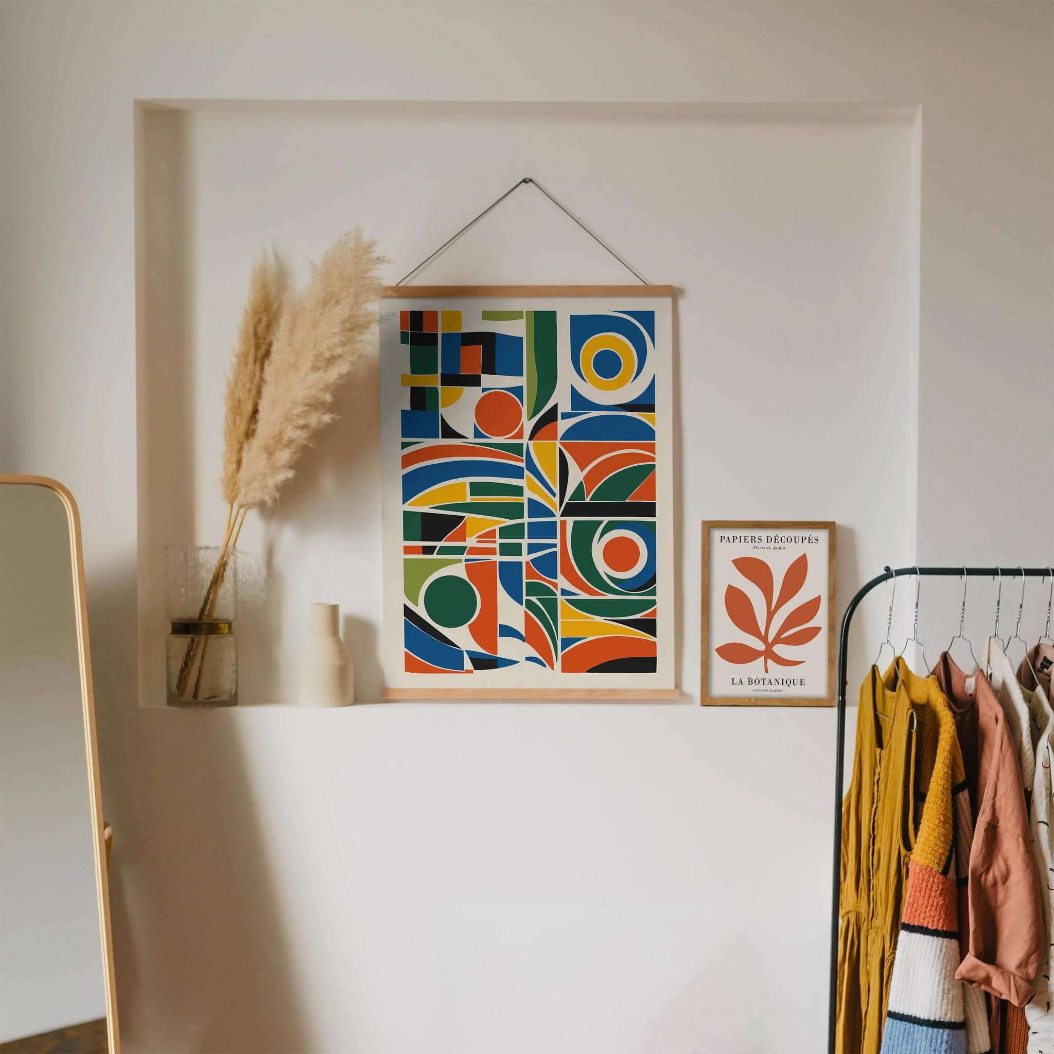 Colorful Mid Century Modern Poster – HypeSheriff