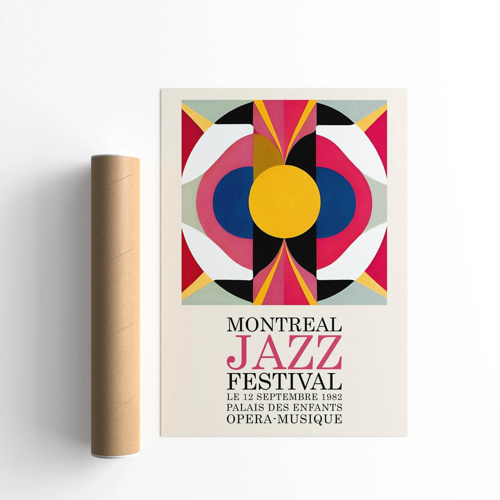 Vintage Montreal Jazz Music Poster – HypeSheriff