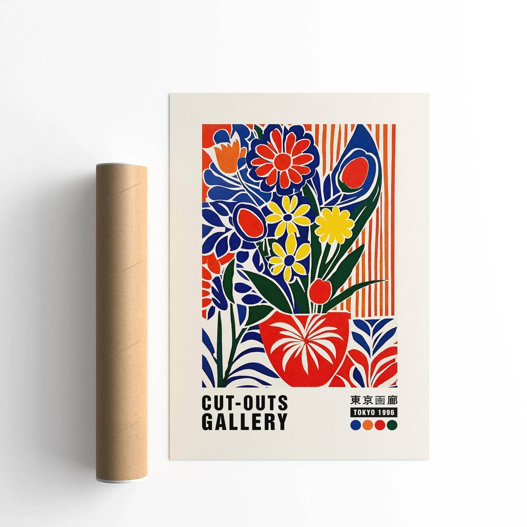 Retro Cut Outs Poster — HypeSheriff US