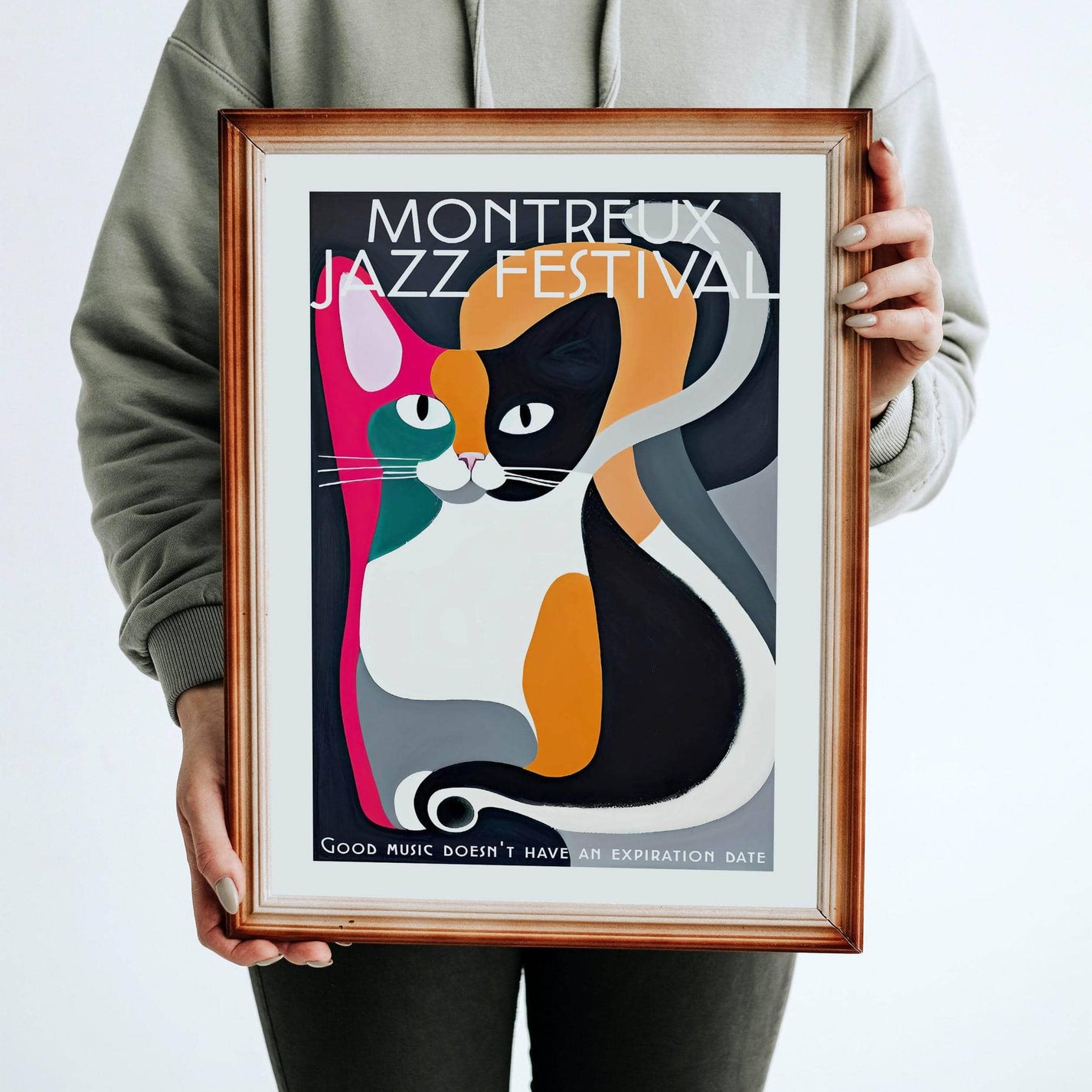 Montreux Cat Jazz Festival Poster – HypeSheriff