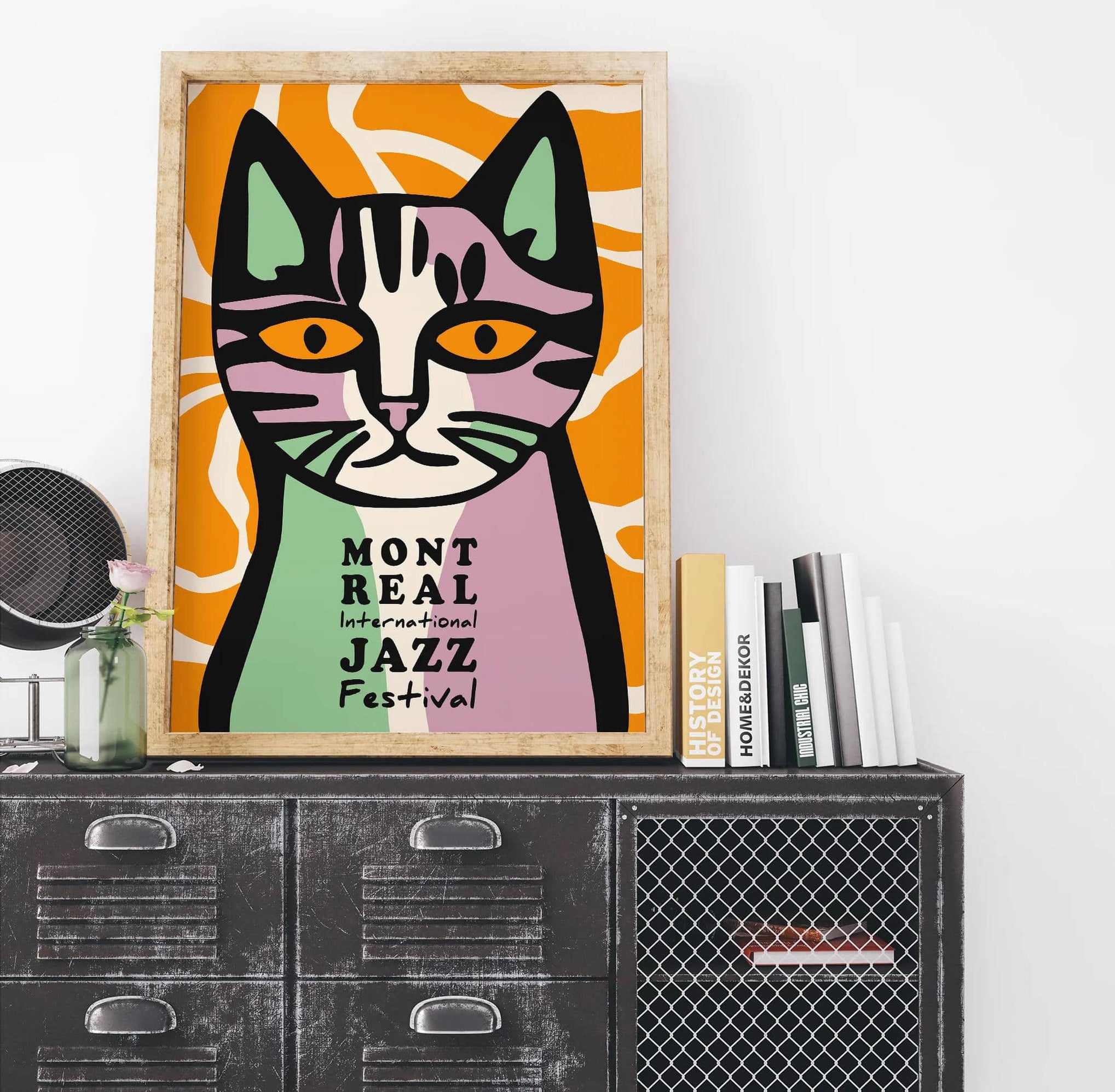 Montreal Jazz Cat Poster — HypeSheriff US