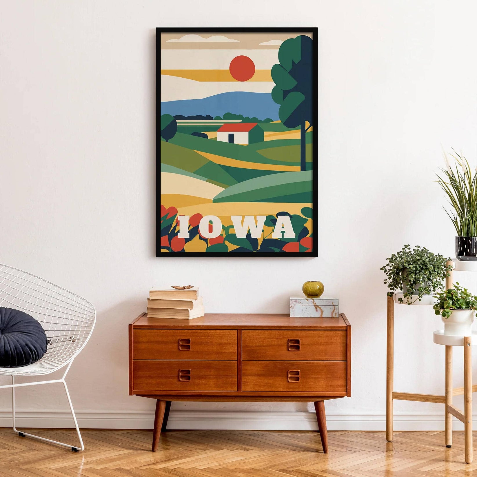 Iowa Travel Poster – HypeSheriff