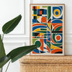 Colorful Mid Century Modern Poster – HypeSheriff